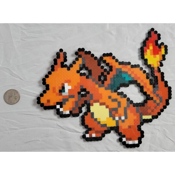 Perler | Art | Charizard Menu Sprite Pokemon Perler | Poshmark
